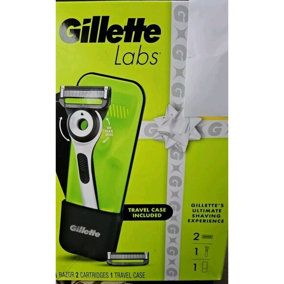 gillette | Grooming | Gillette Labs With Exfoliating Bar Razor Travel ...